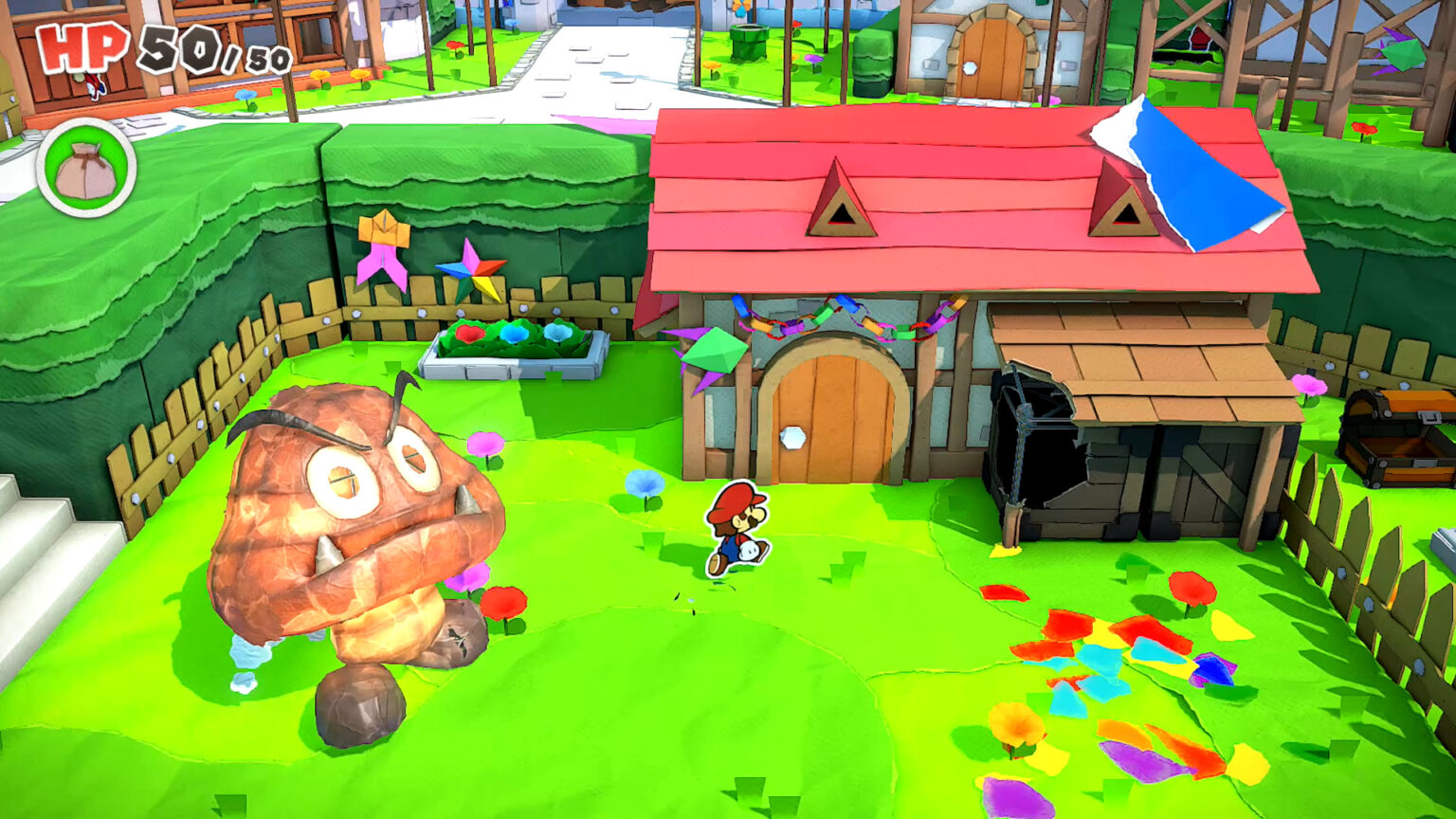 Toad Town - Paper Mario: The Origami King Walkthrough Guide