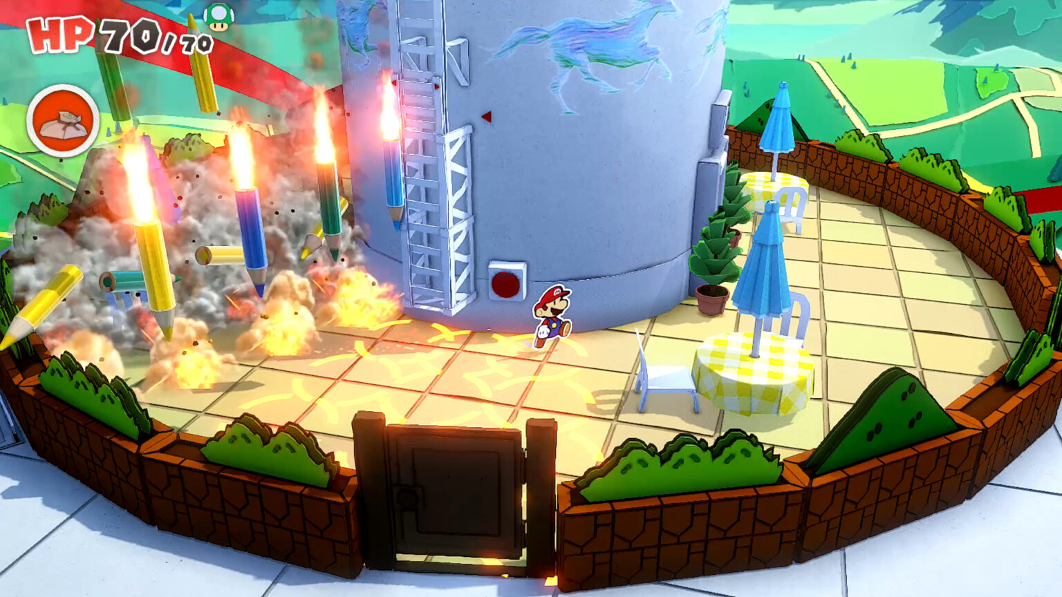 Overlook Tower - Paper Mario: The Origami King Walkthrough Guide