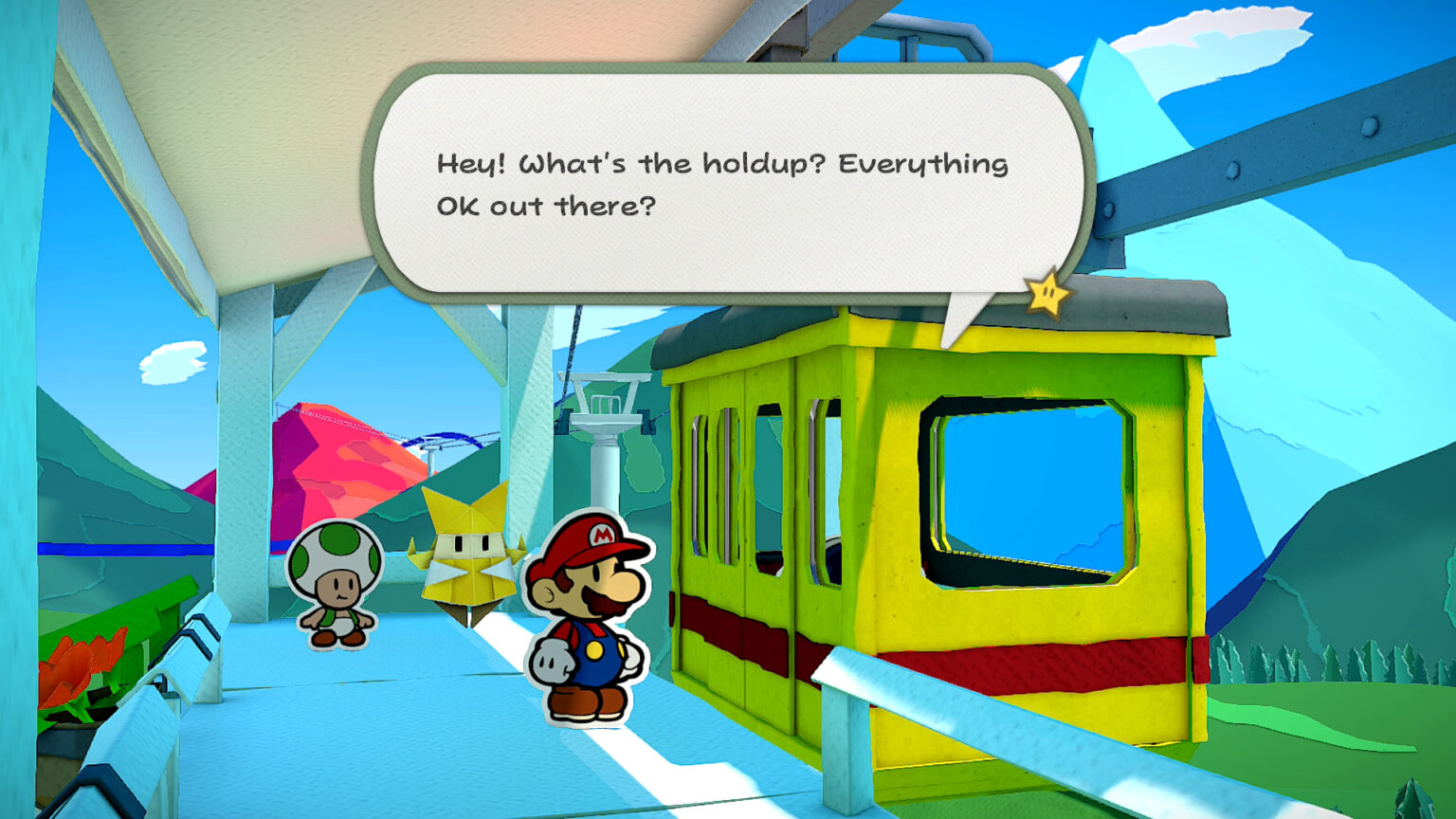 Autumn Mountain - Paper Mario: The Origami King Walkthrough Guide