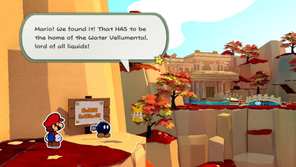 Autumn Mountain - Paper Mario: The Origami King Walkthrough Guide
