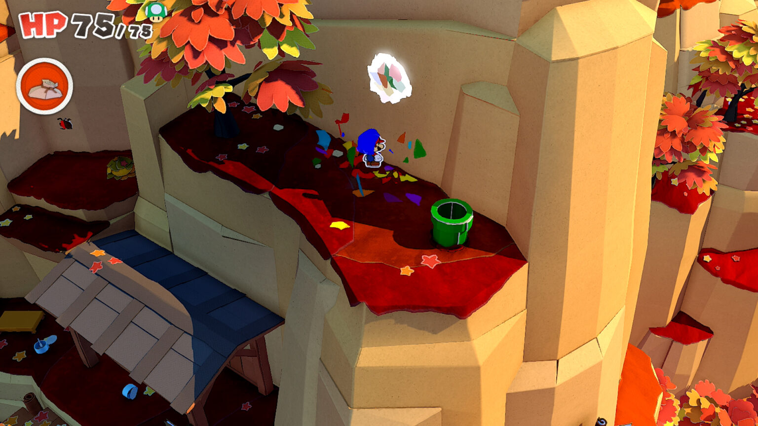 Autumn Mountain - Paper Mario: The Origami King Walkthrough Guide