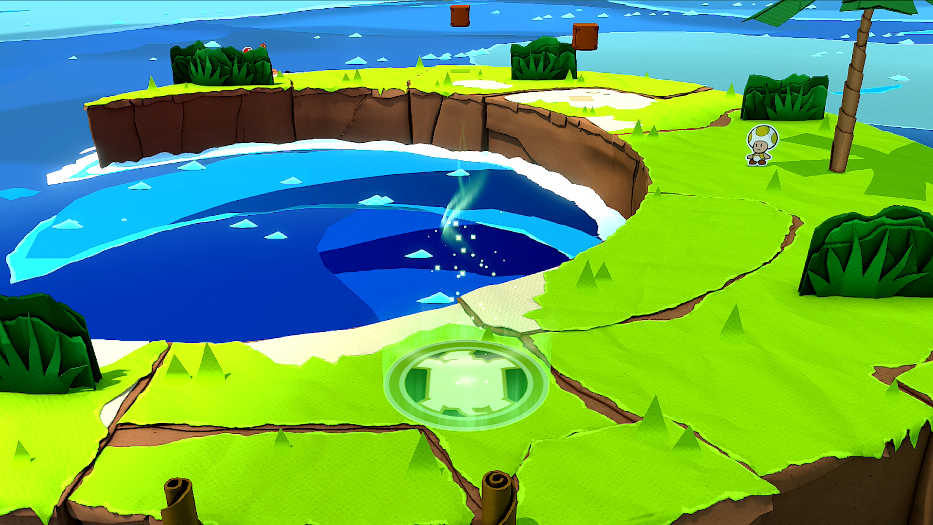 Crescent Moon Island - Paper Mario: The Origami King Walkthrough Guide
