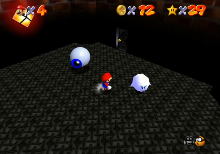 Big Boo’s Haunt Stars - Super Mario 64 Walkthrough