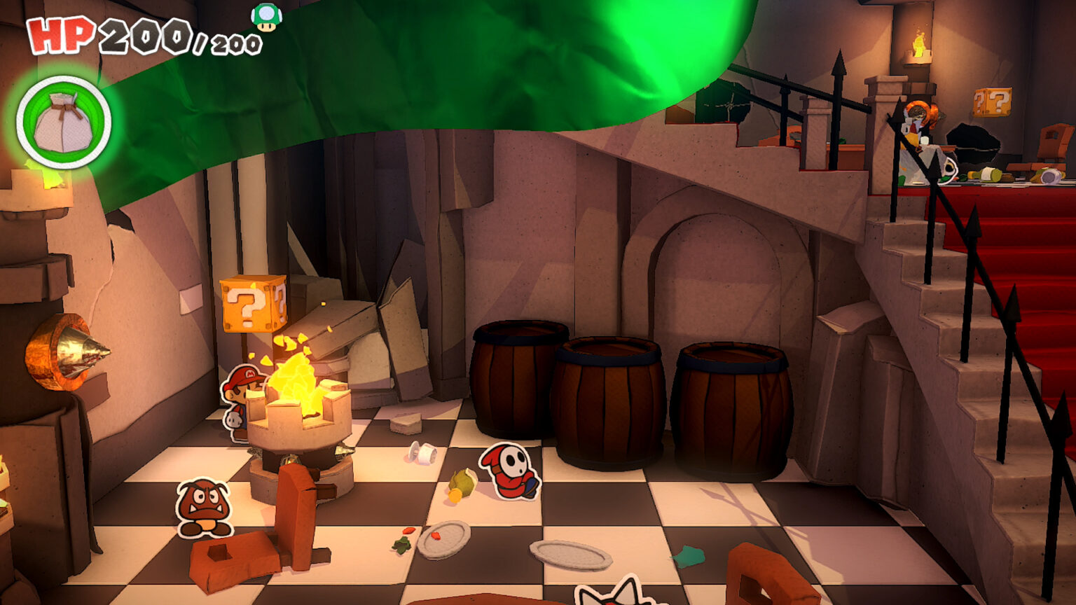 Bowser’s Castle Collectibles - Paper Mario: The Origami King Guide