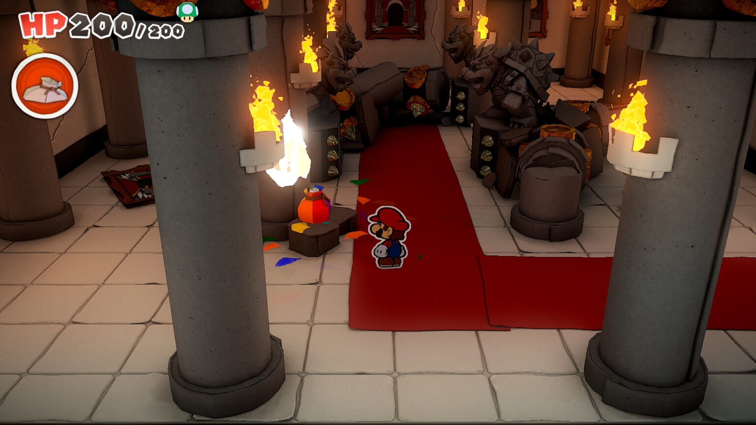 Bowser’s Castle Collectibles - Paper Mario: The Origami King Guide