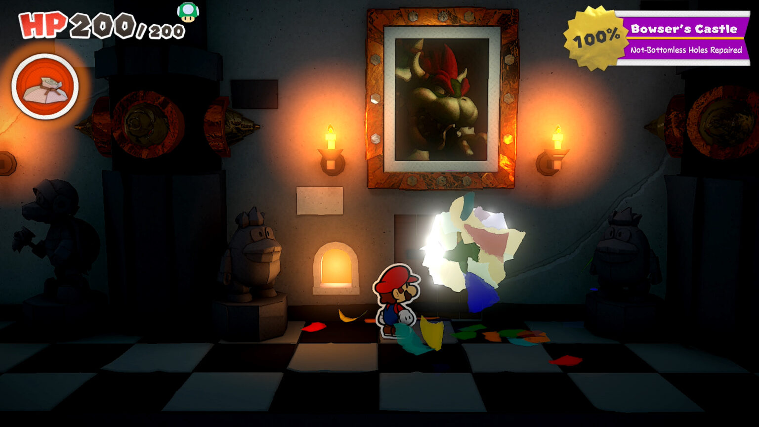 Bowser’s Castle Collectibles - Paper Mario: The Origami King Guide