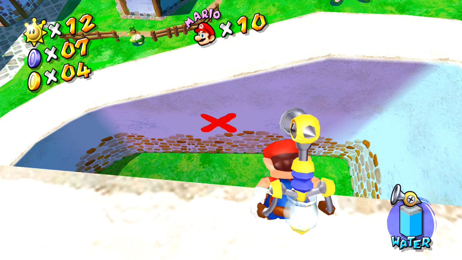 Bianco Hills Blue Coins - Super Mario Sunshine Walkthrough