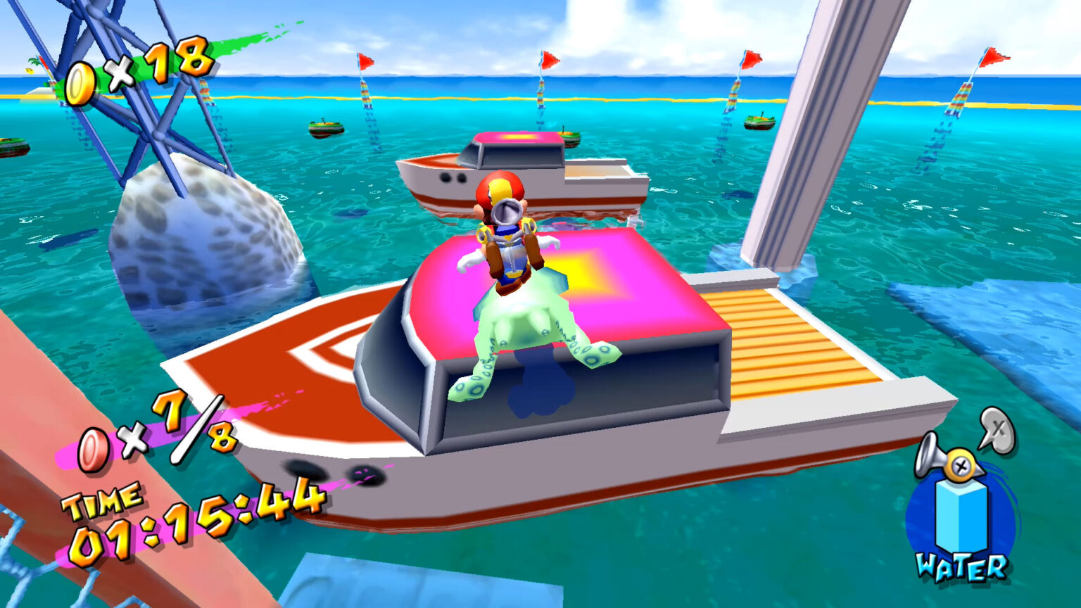 Ricco Harbor - Super Mario Sunshine Walkthrough