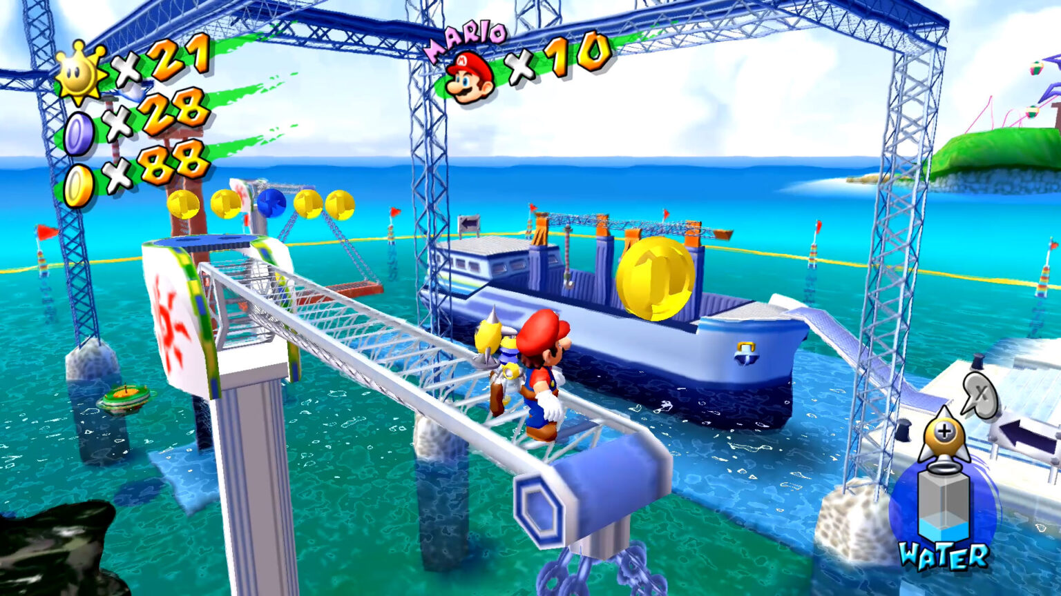 Ricco Harbor - Super Mario Sunshine Walkthrough