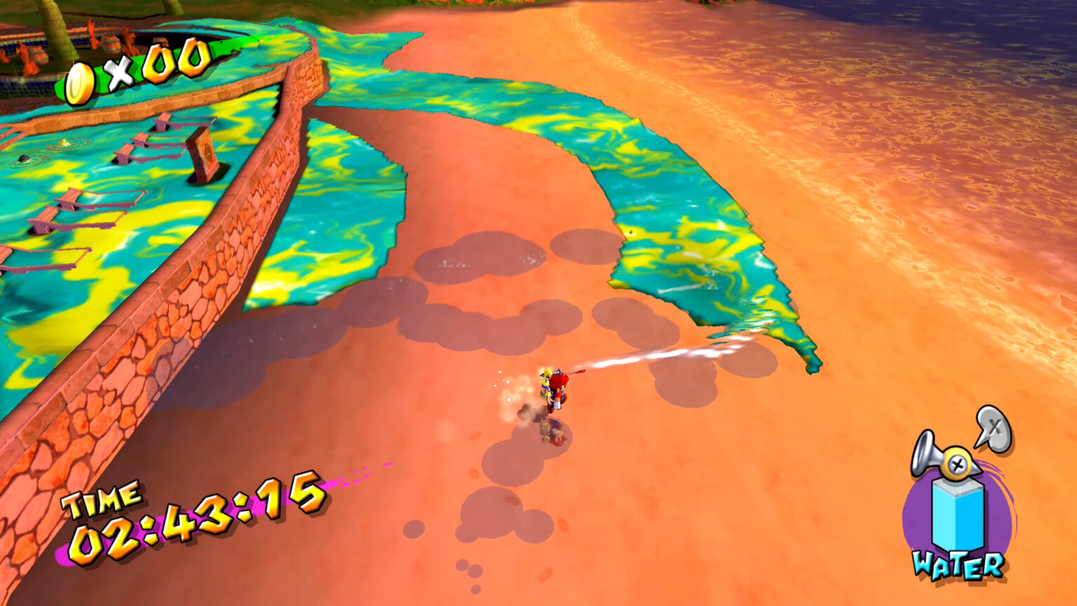 Sirena Beach - Super Mario Sunshine Walkthrough