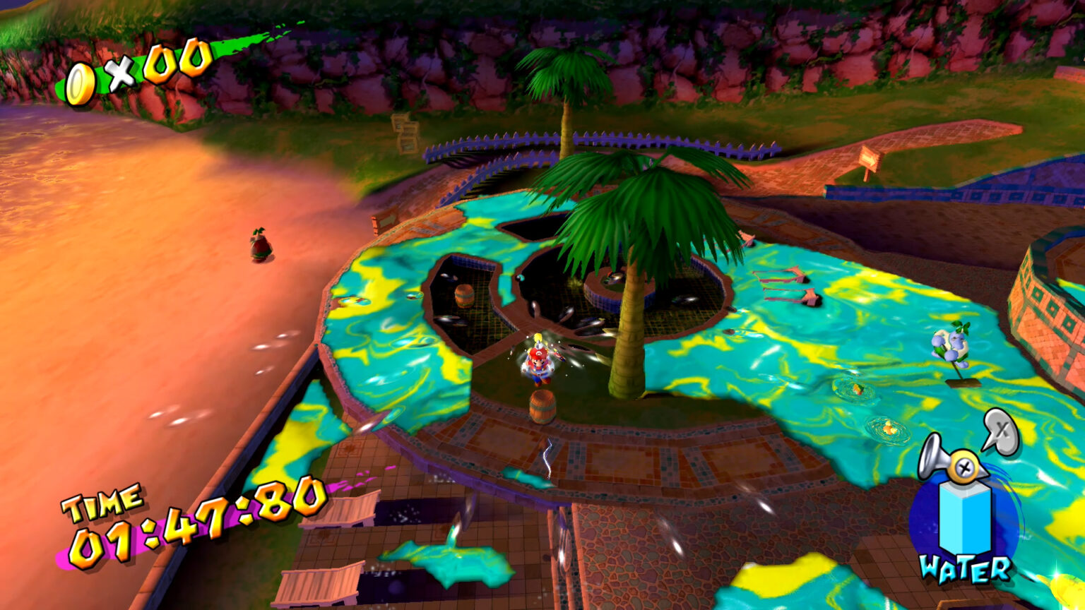 Sirena Beach - Super Mario Sunshine Walkthrough