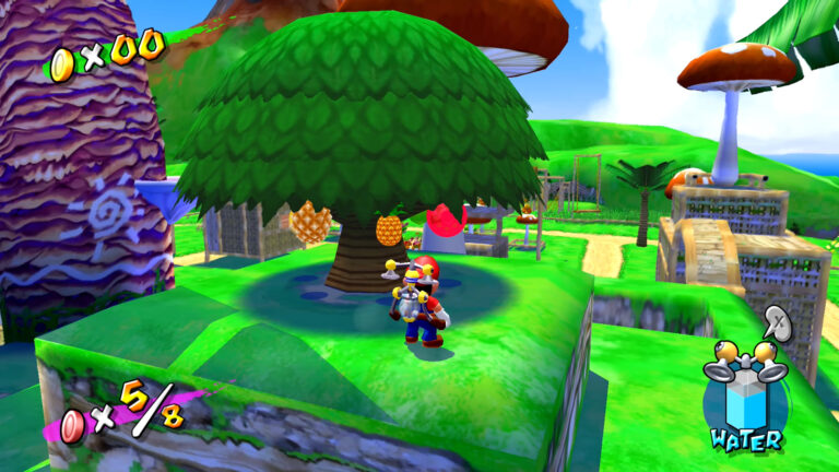 Pianta Village - Super Mario Sunshine Walkthrough | Mario Party Legacy