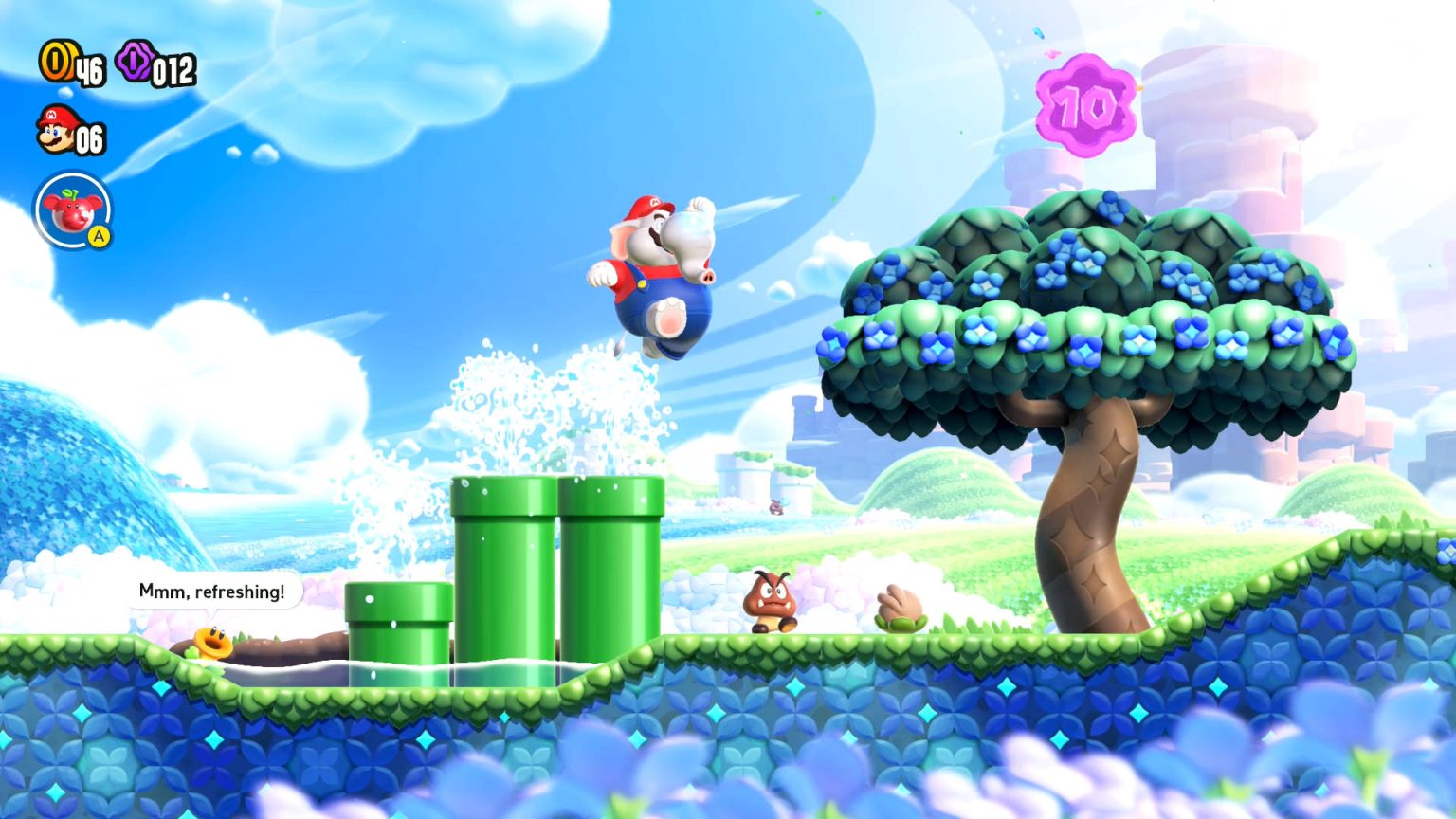 W1: Pipe-Rock Plateau - Super Mario Bros. Wonder Walkthrough - Mario ...