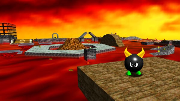 Lethal Lava Land Stars - Super Mario 64 Walkthrough